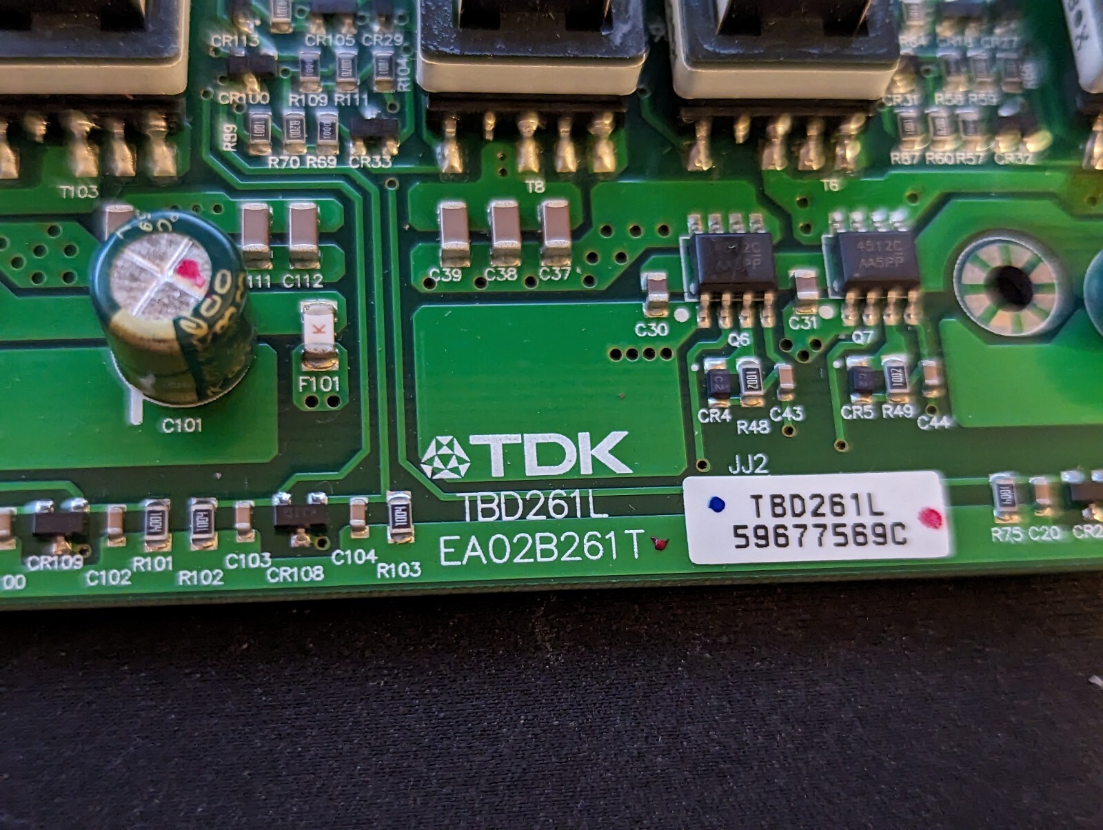 Dell UltraSharp 2405FPW Backlight Inverter Board tbd261l ea02b261t ...