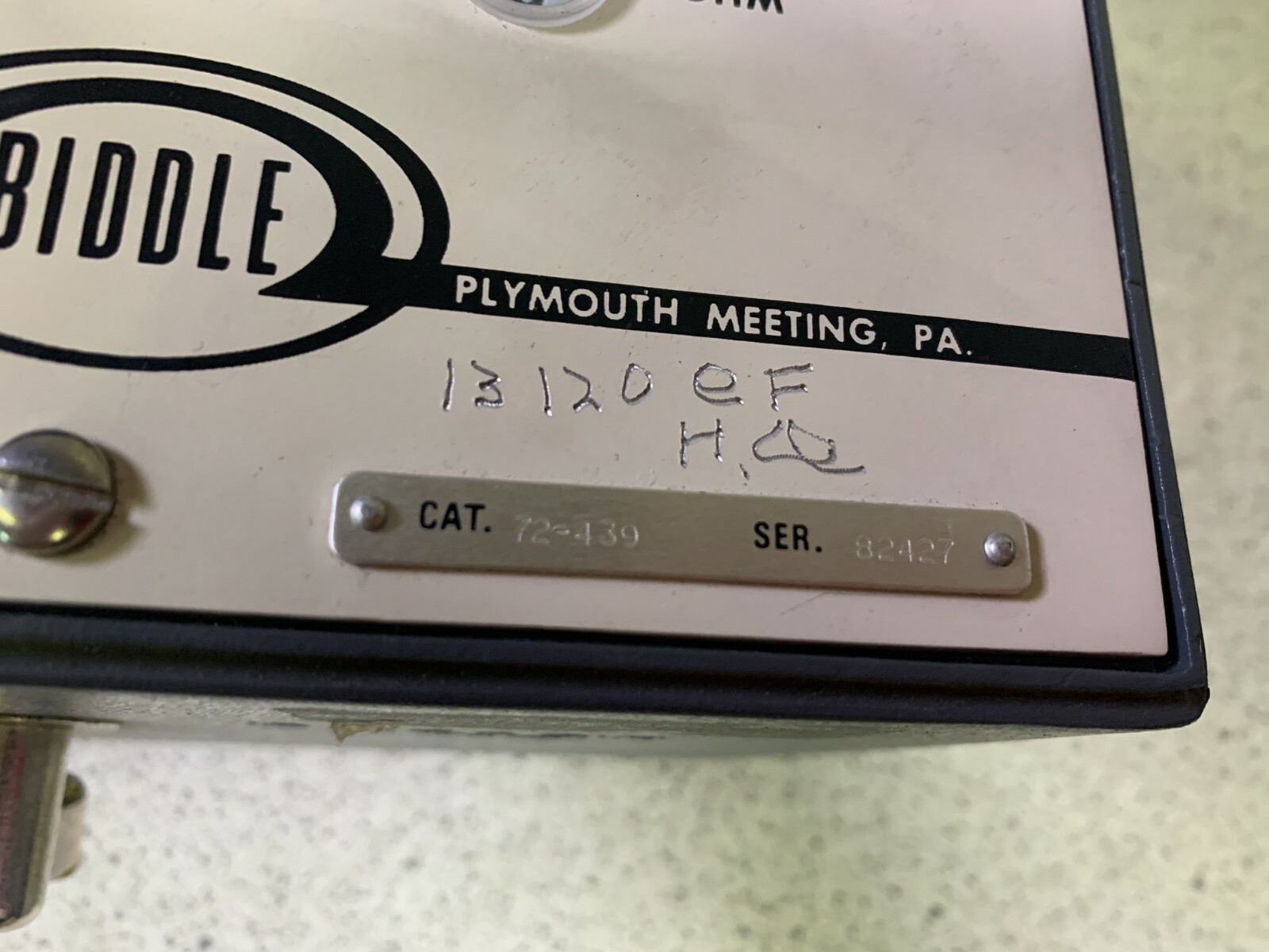 AVO Biddle Cat. no. 72-439 Kelvin Bridge *Metal Case | eBay