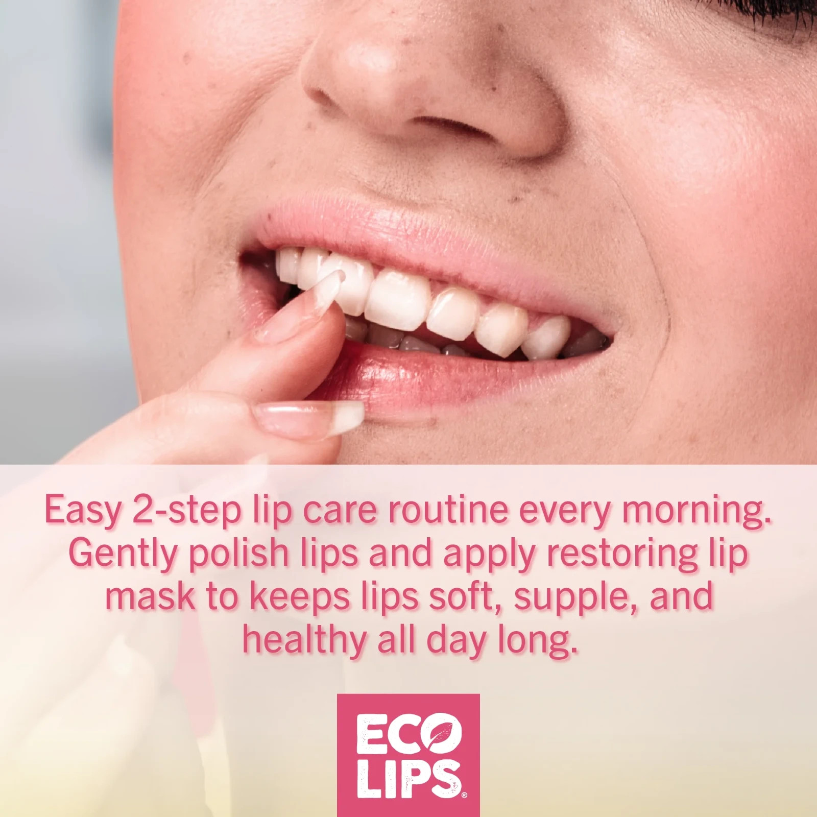 2 PACK Eco Lips Organic Lip Care Raspberry Lemon Lip Scrub & Plumping ...