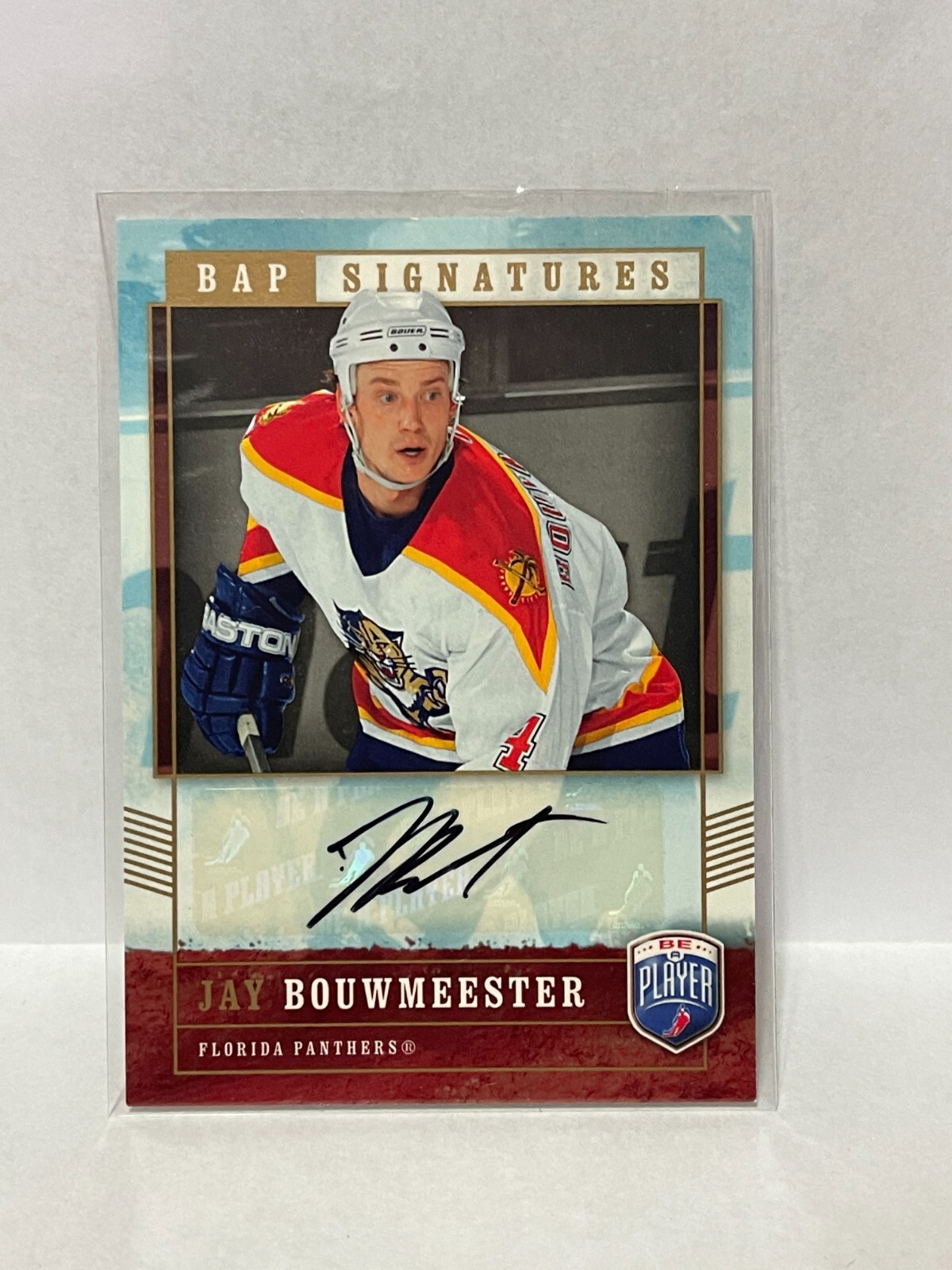 2006-07 Be A Player Signatures Autographs - Jay Bouwmeester | eBay