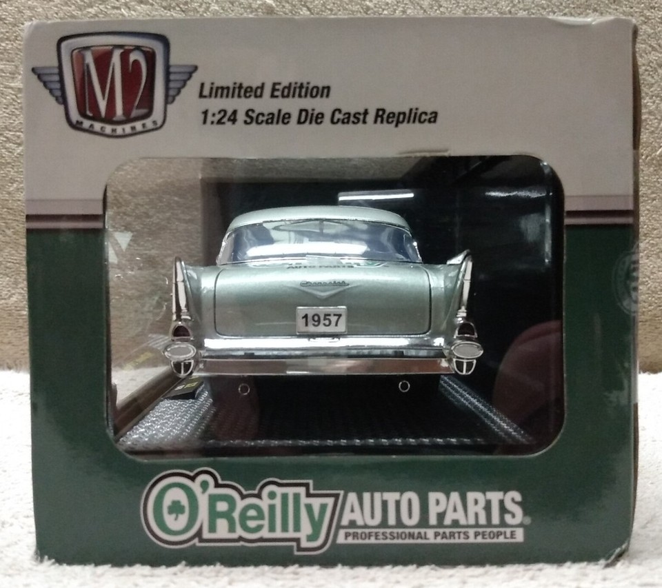 M2 Machines ~ O'Reilly Auto Parts 1957 Chevrolet 210 Hardtop ~ 1/24 ...