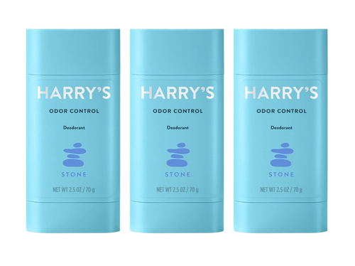 Harry's Aluminum Free Deodorant for Men, Odor Control, Stone, 2.5 Oz ...