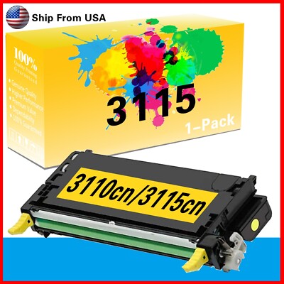1-Pack 3115CN 3110 Toner Cartridge for 3115 3110cn 310-8098 Printer ...