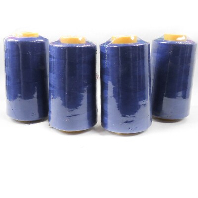 Perial Co 4 Cones of Polyester Threads for Sewing Quilting Serger Royal ...