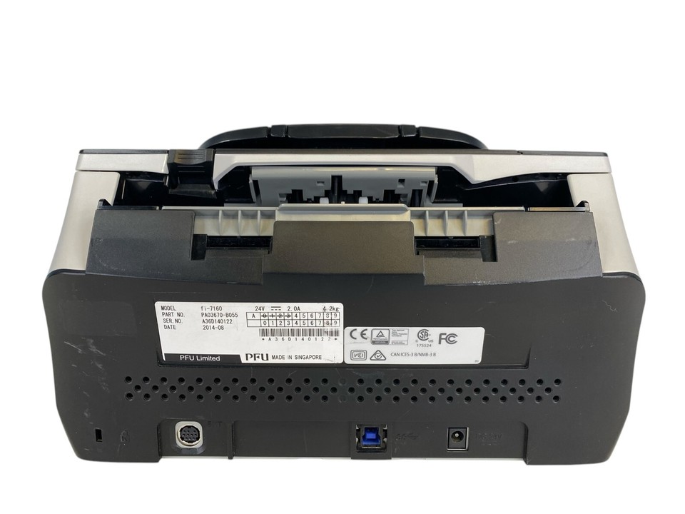 Fujitsu fi-7160 Document Scanner ADF Image Scanner USB 3.0 | fi Series ...