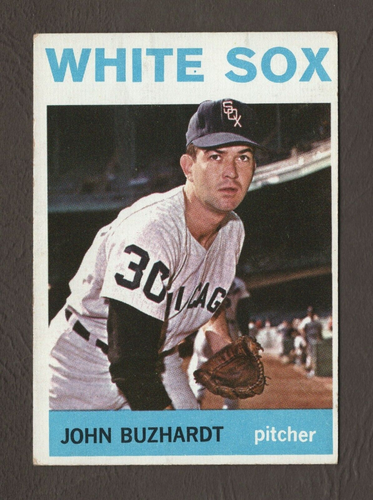 1964 Topps Baseball Card #323 John Buzhardt – Chicago White Sox | eBay