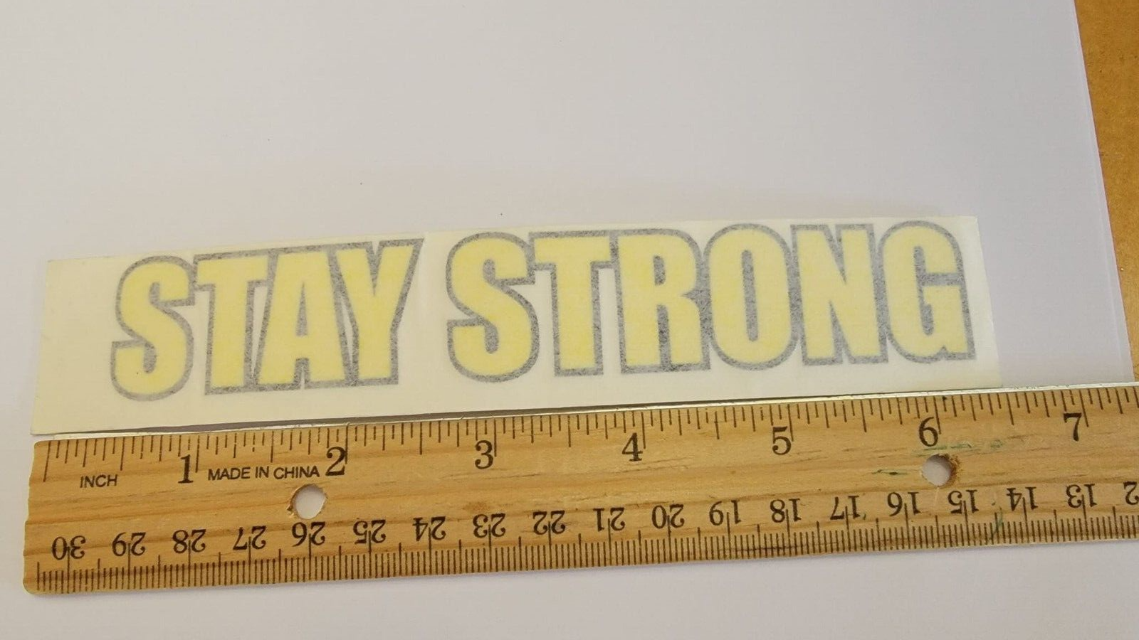 stay strong bmx sticker nos rub on | eBay