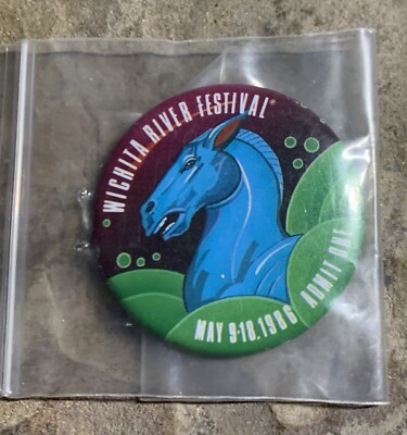 Wichita Riverfest 1986 Button. Good condition | eBay