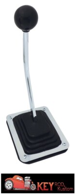 Chrome 3 4 Speed Universal Automatic Shifter Ford C4 C6 AOD Mopar Dodge ...