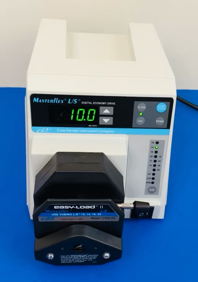 Cole Parmer Peristaltic Pump 7524-50 with Dual Head 77202-50 | eBay