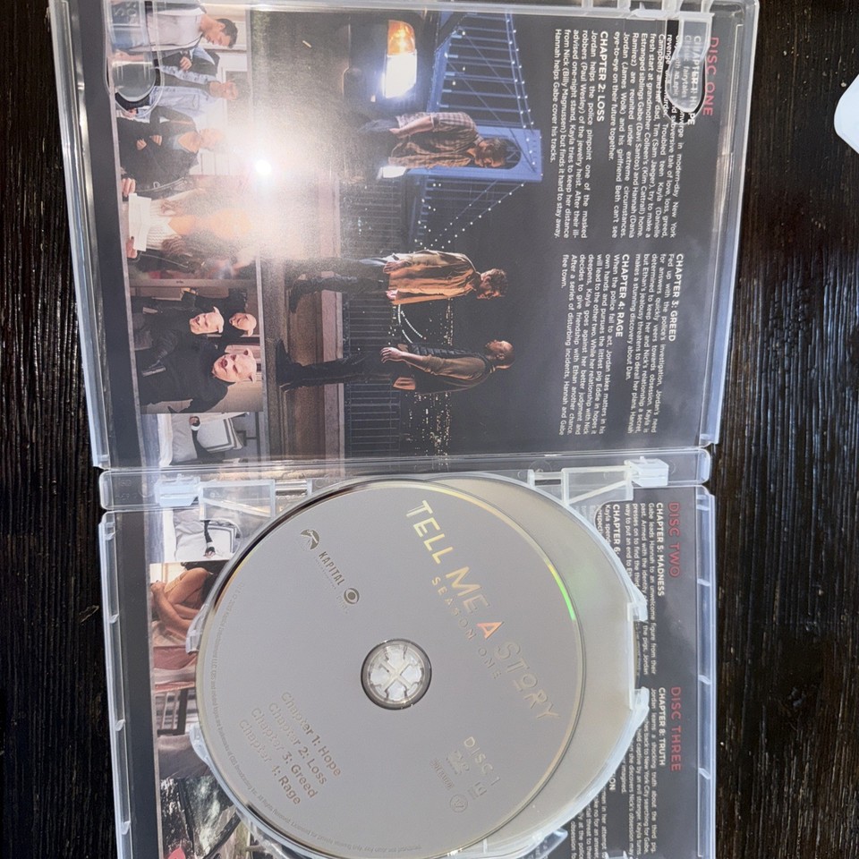 Tell Me a Story: Season One (DVD, 2018) Paul Wesley Danielle Campbell ...