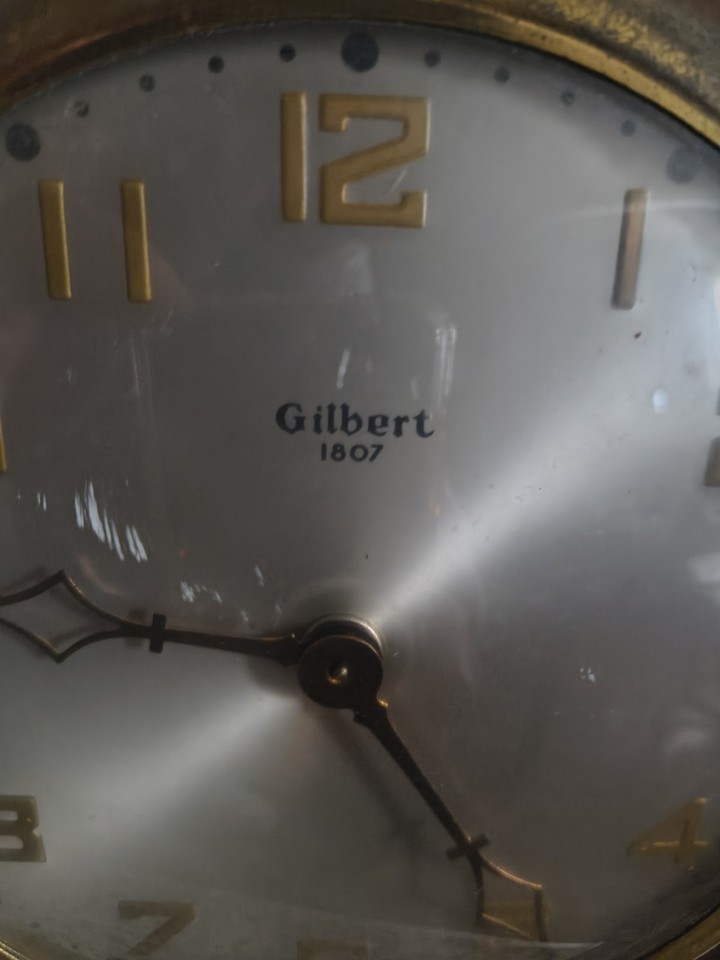 Vintage Gilbert 1807 Mantle Clock | eBay