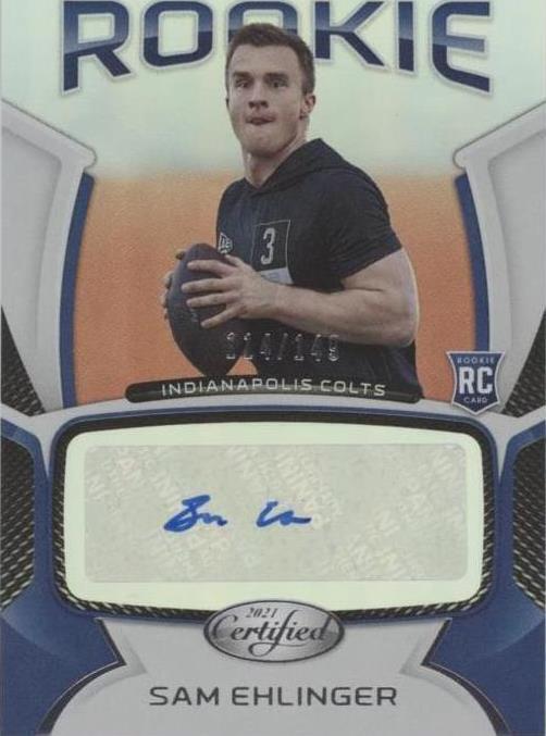2021 Panini Certified - Rookie Signatures Sam Ehlinger #RS-SE /149 (AU ...