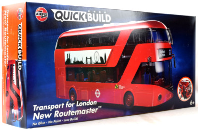 Airfix QUICK BUILD Transport For London New Routemaster Plastic Model ...