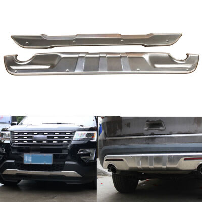 Front Rear Bumpers Protector Guard Skid Plate Fits For Ford Explorer ...