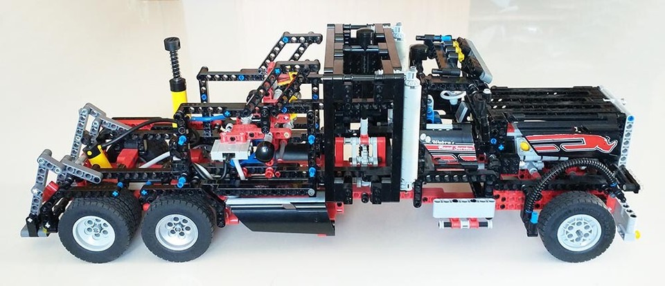 LEGO Technic 8285 Huge Black Tow Truck, incomplete, RARE | eBay