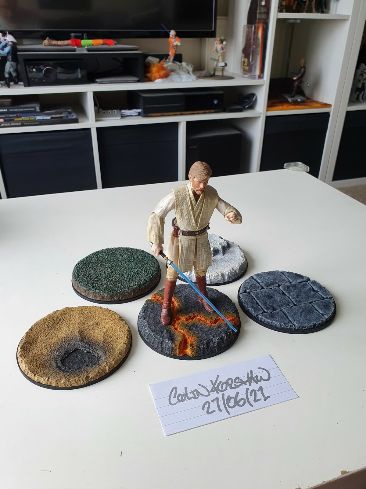 Custom action figure bases 10cm - Star Wars Black Series/Marvel Legends ...