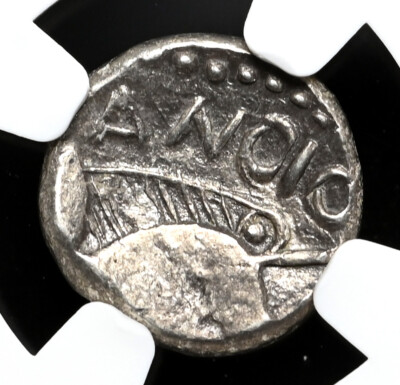 CELTIC, Central Gaul. Sequani. 1st Century BC. Quinarius, Boar, NGC ...