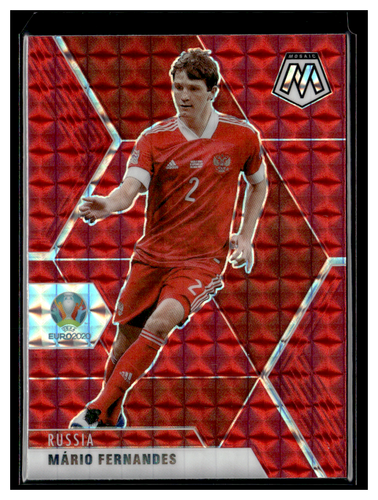 2021 Panini Mosaic Euro #77 Mario Fernandes Red Mosaic | eBay