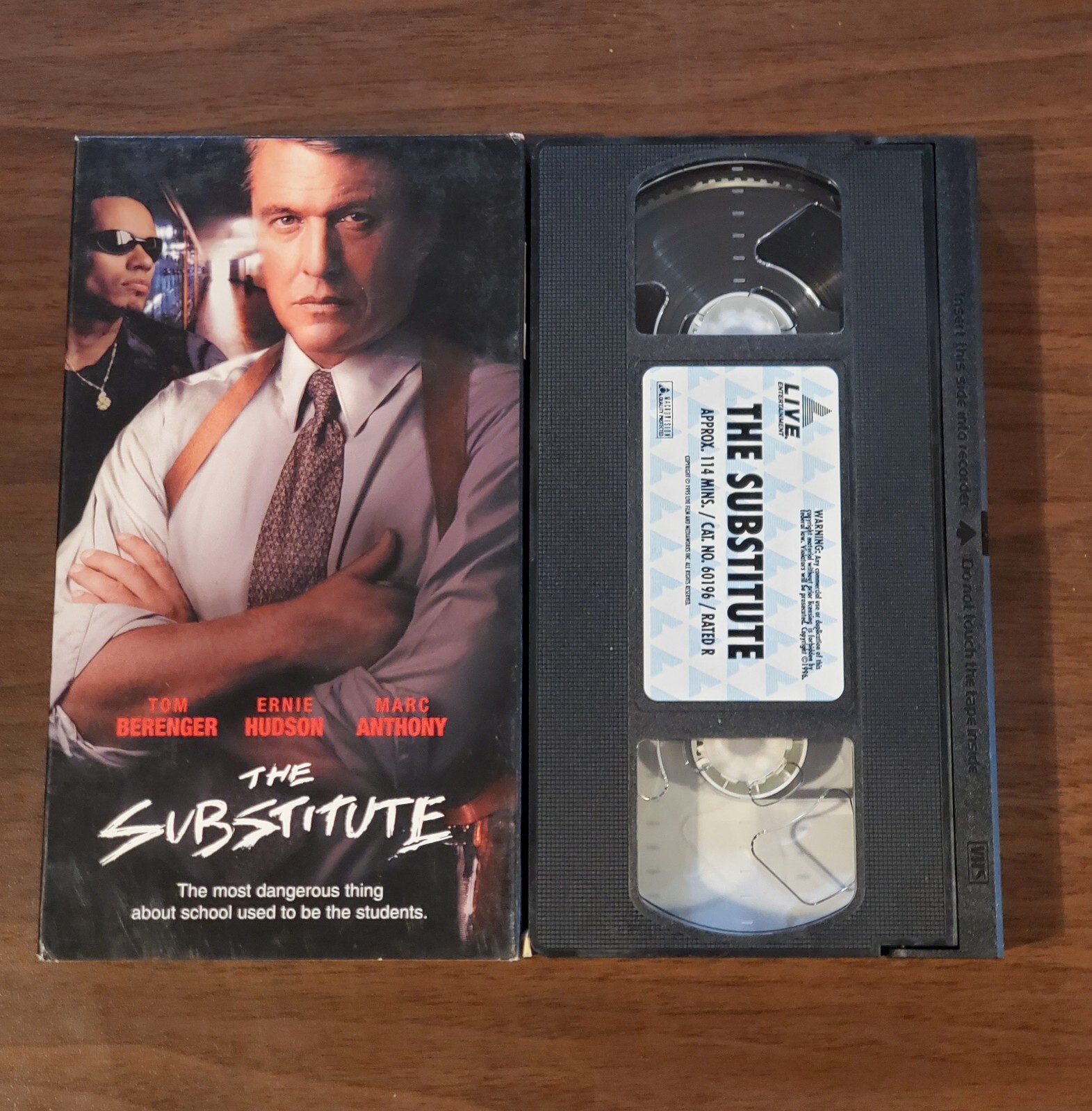 The Substitute VHS Tom Berenger Ernie Hudson Marc Anthony 12236019633| eBay
