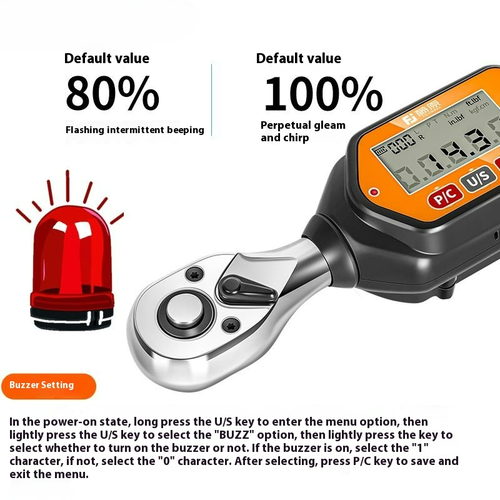 Electronic Digital Torque Wrench Auto Repair High Precision Torque ...