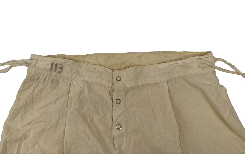 WW2 U.S. Navy Military Issue Underwear Shorts-Snap Fly, Drawstring Size ...