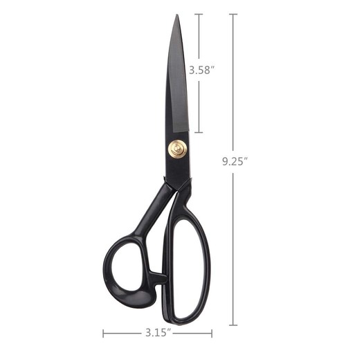 Professional Tailor Scissors,Sewing Scissors 9 Inch+Free Thread Snips ...
