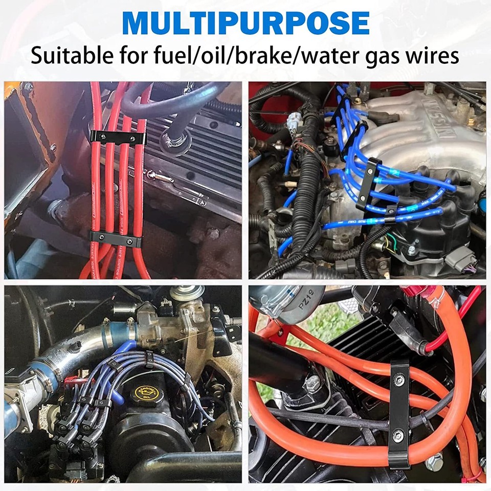 Spark Plug Wire Separator Holder for 8mm 9mm 10mm Spark Plug Wire ...