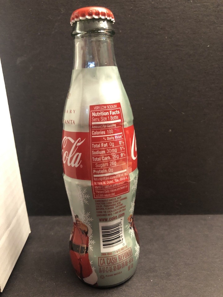 Vintage 2007 Coca-Cola Coke Sundblom Christmas Santa 75th Anniversary ...