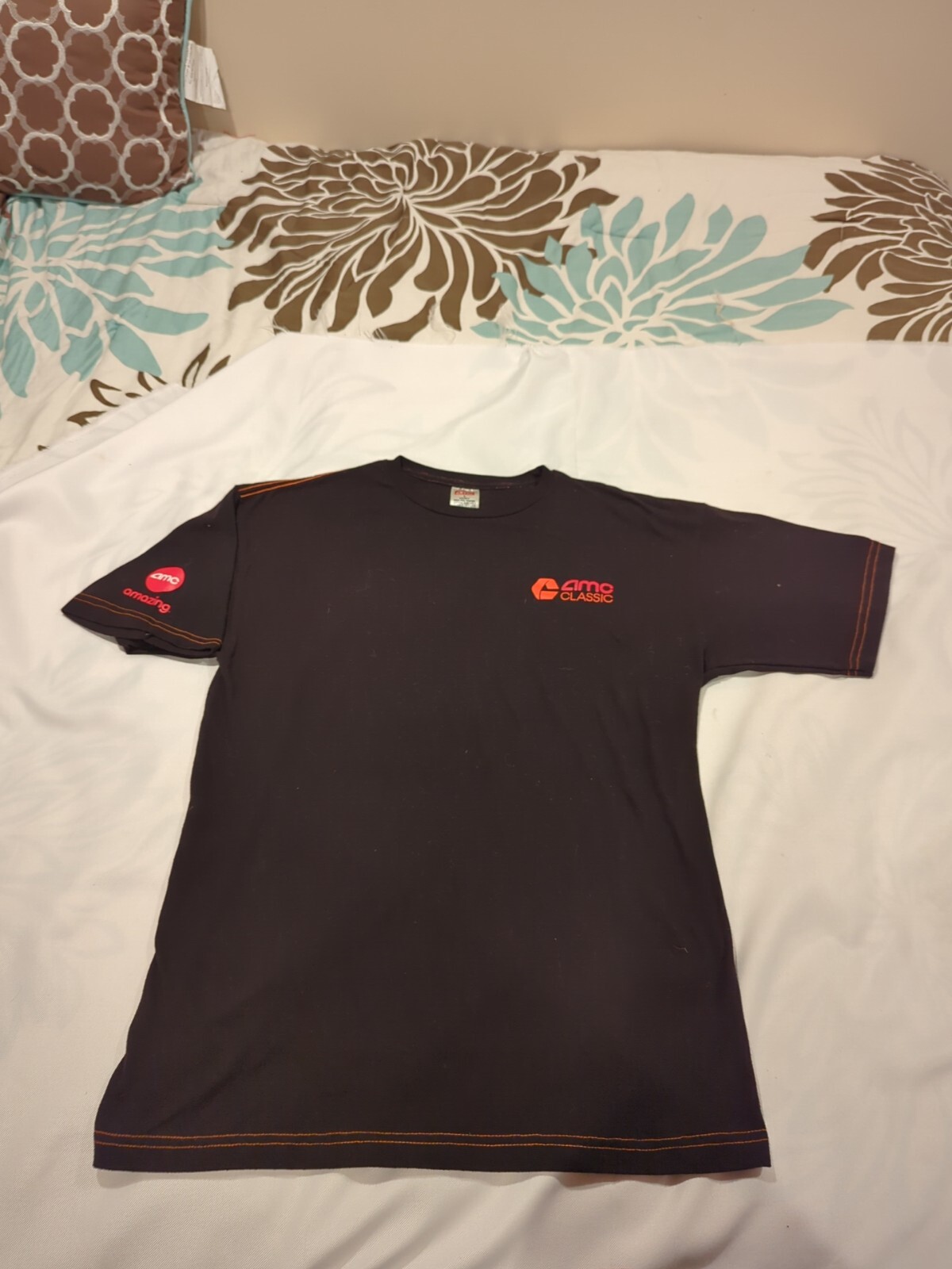 AMC Movie Theater Employee Unisex Uniform Shirt Sz La… - Gem