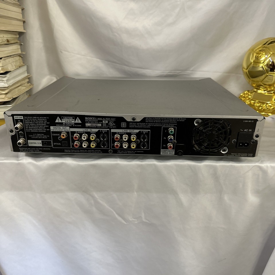 Sony DVD Recorder Model RDR-GX7 w/ Remote And Power Cord | eBay