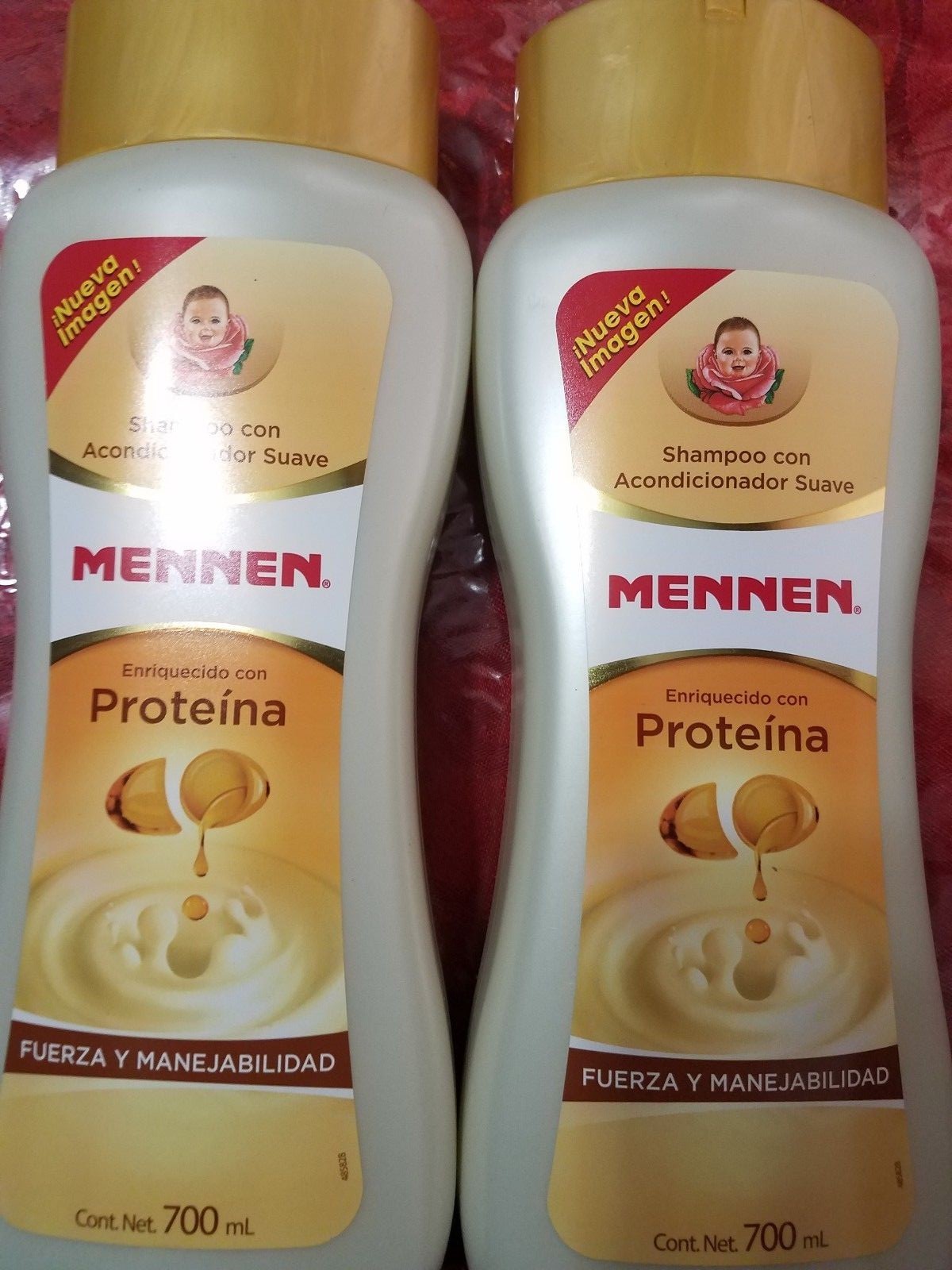 2 Mennen 2 in 1 Shampoo & Conditioner enriched with Protein 23.65 fl oz ...