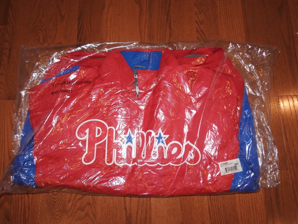 Majestic Philadelphia Phillies Therma Base Jacket New Big 6X $130 | eBay