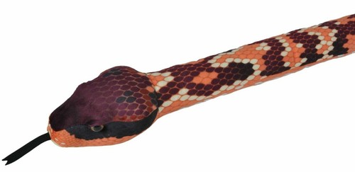 SNAKE SOFT TEDDY BEAR TOY WILD REPUBLIC SNAKES EEL PLUSH CUDDLY 135cms ...