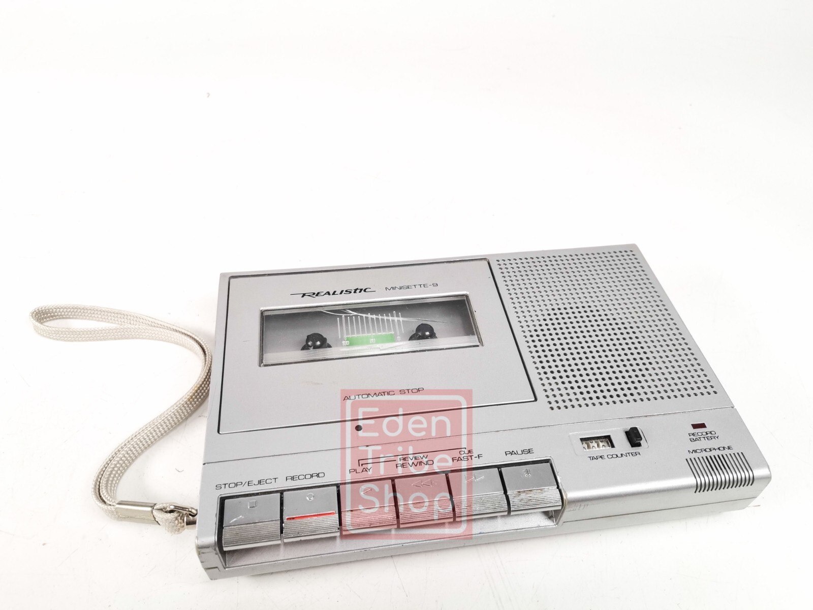 Vintage Realistic Minisette 9 Cassette Player Recorder Model 14-812 ...