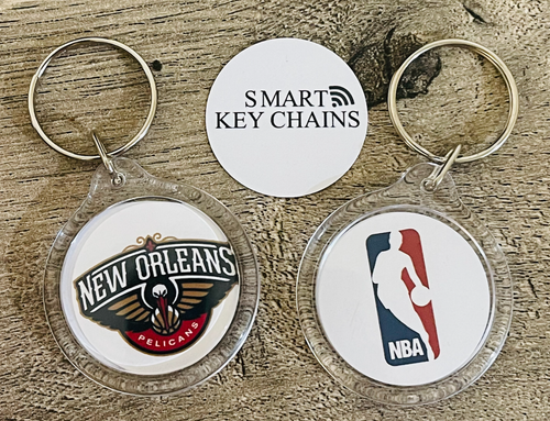 New Orleans Pelicans Smart Keychain NBA Key Chain Gift Watch Video Demo ...