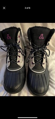 NIKE Lunarlon Snow Boots Women’s Size 9 1/2 | eBay