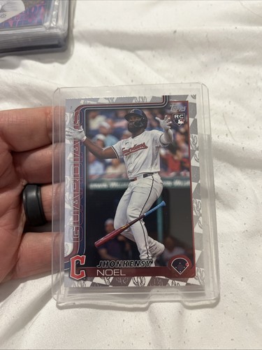 2025 Topps Series 1 #24 Jhonkensy Noel RC Spring Training FOIL ...