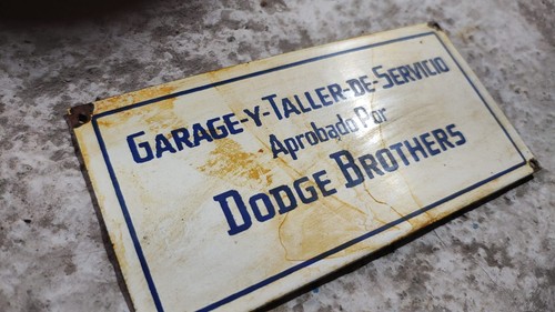 Porcelain Dodge Brothers Enamel Sign Size 8 x 4 Inches | eBay
