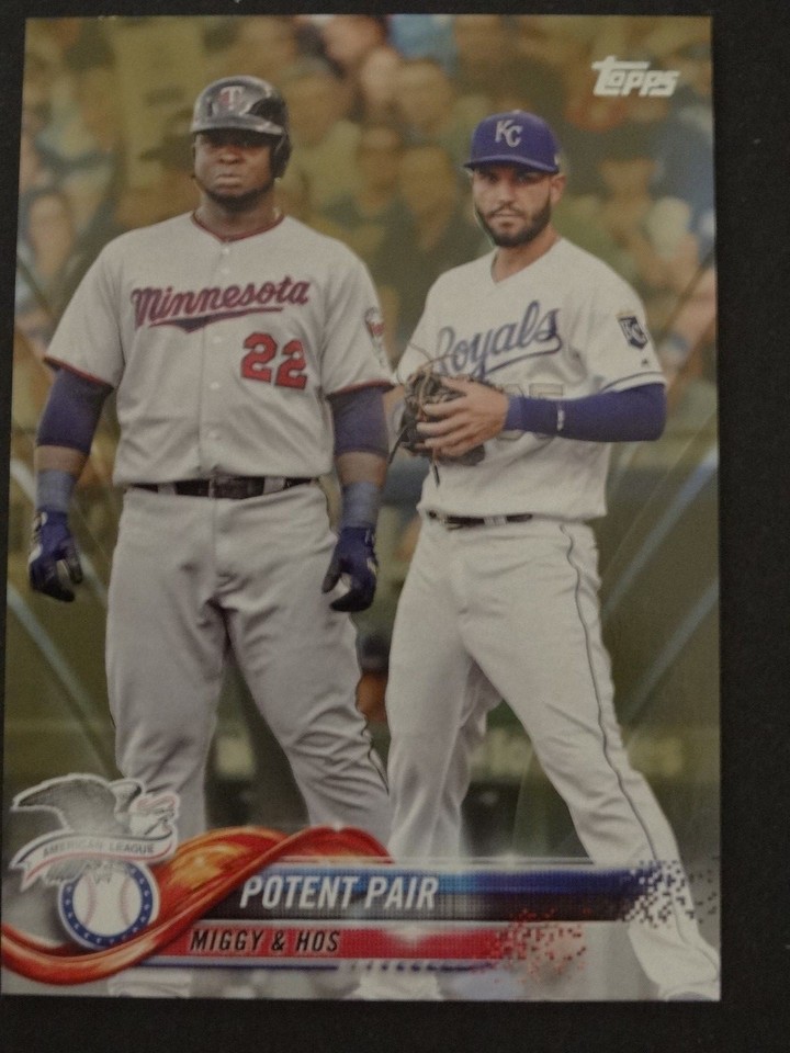 2018 Topps Series 1 Black Vintage Gold Independenc Parallel Baseball ...