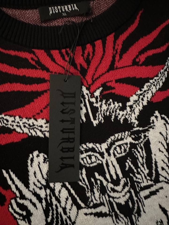 Disturbia Baphomet Unisex Crew Jumper (Size: XL) NEW with Tag | eBay