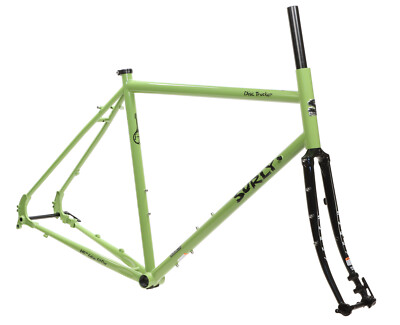 Surly Disc Trucker 58cm Touring Frameset Pea Lime Soup 700c Open Box ...