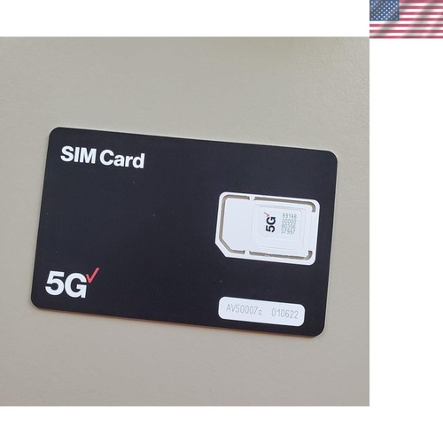 Complete 10-Pack Triple Cut Verizon SIM Cards for 5G/4G Devices - Easy ...