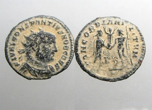 CONSTANTIUS I CHLORUS AE ANTONINIANUS_____Rome_____FATHER OF ...