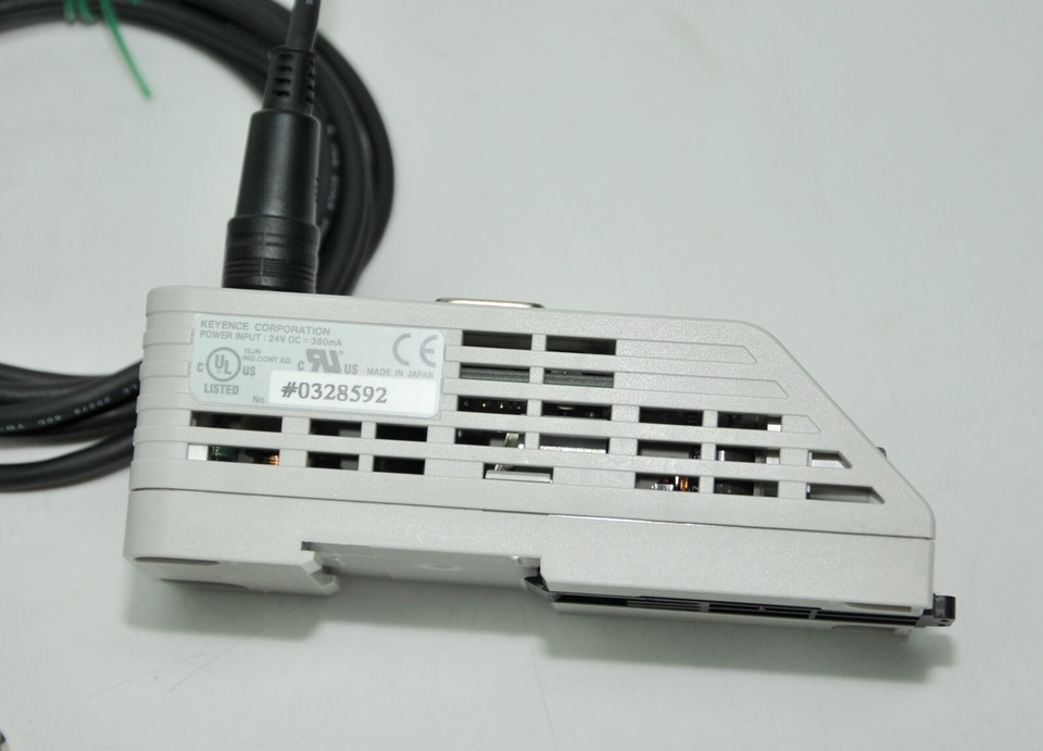 Keyence BL-1300 Ultra Compact Digital Barcode Reader with N-R2 RS232 ...