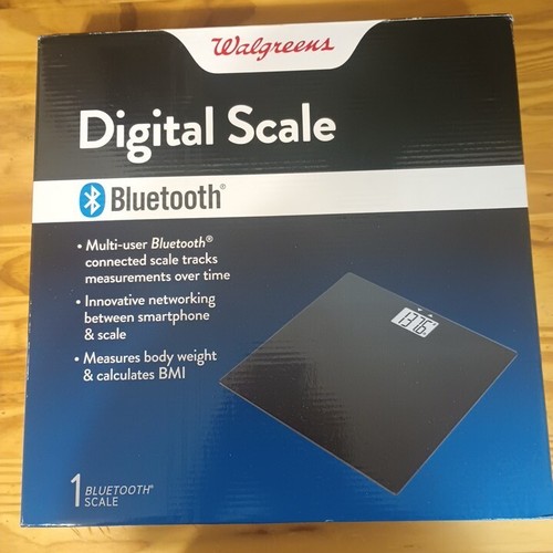Walgreens Digital Scale Bluetooth Bodyweight BMI New App 311917206097| eBay