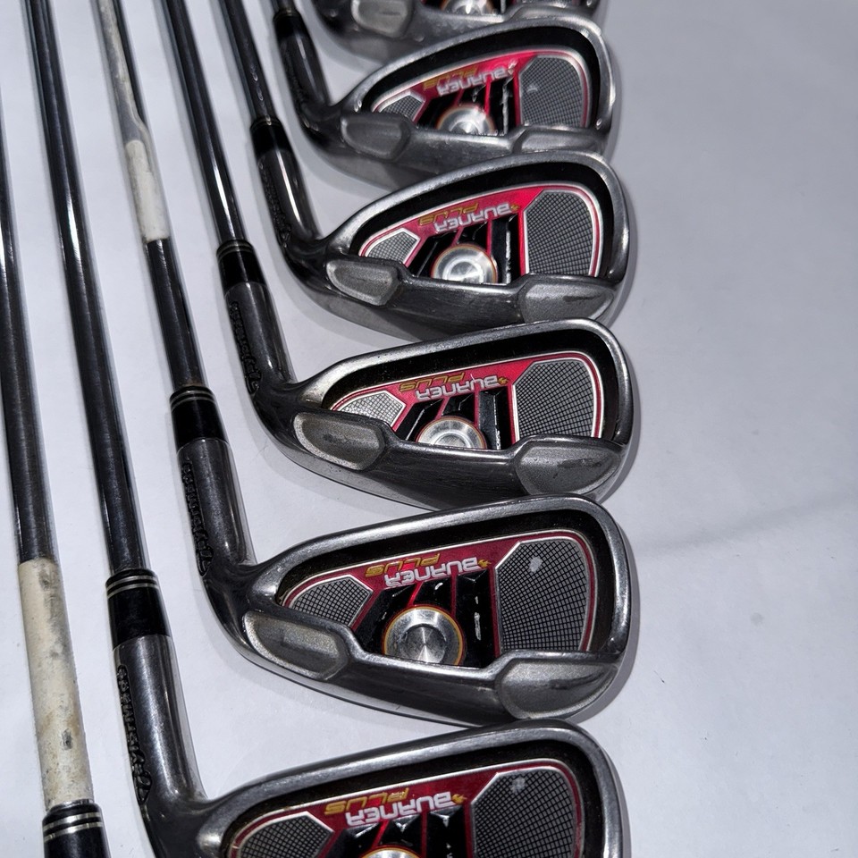 TaylorMade Burner Plus Iron Set 4-AW Burner 85 Uniflex Shafts (Right ...