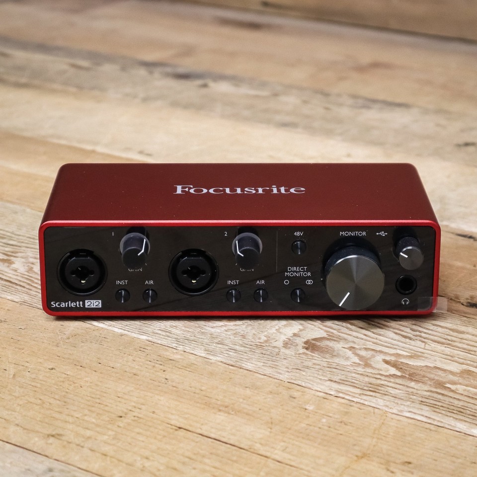 Focusrite Scarlett 2i2 (3rd Gen) USB Audio Interface Studio Recording U266254 | eBay