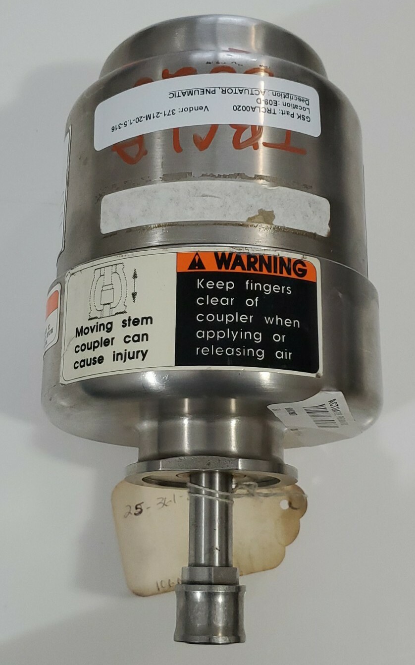 *PREOWNED* TRI-FLO 371-21M-20-1.5-316 VALVE ACTUATOR + WARRANTY & FAST ...