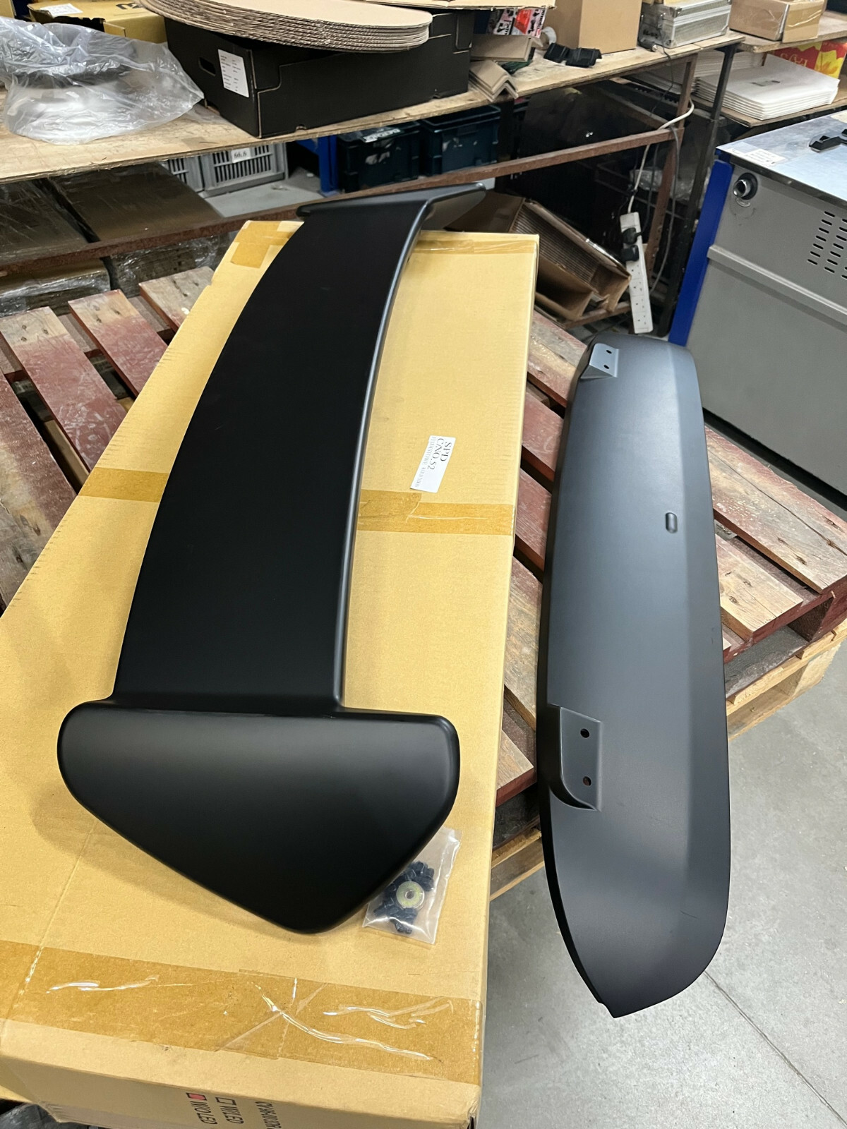 Fits: HONDA CIVIC EK TYPE R EK9 STYLE REAR WING BOOT SPOILER ABS ...